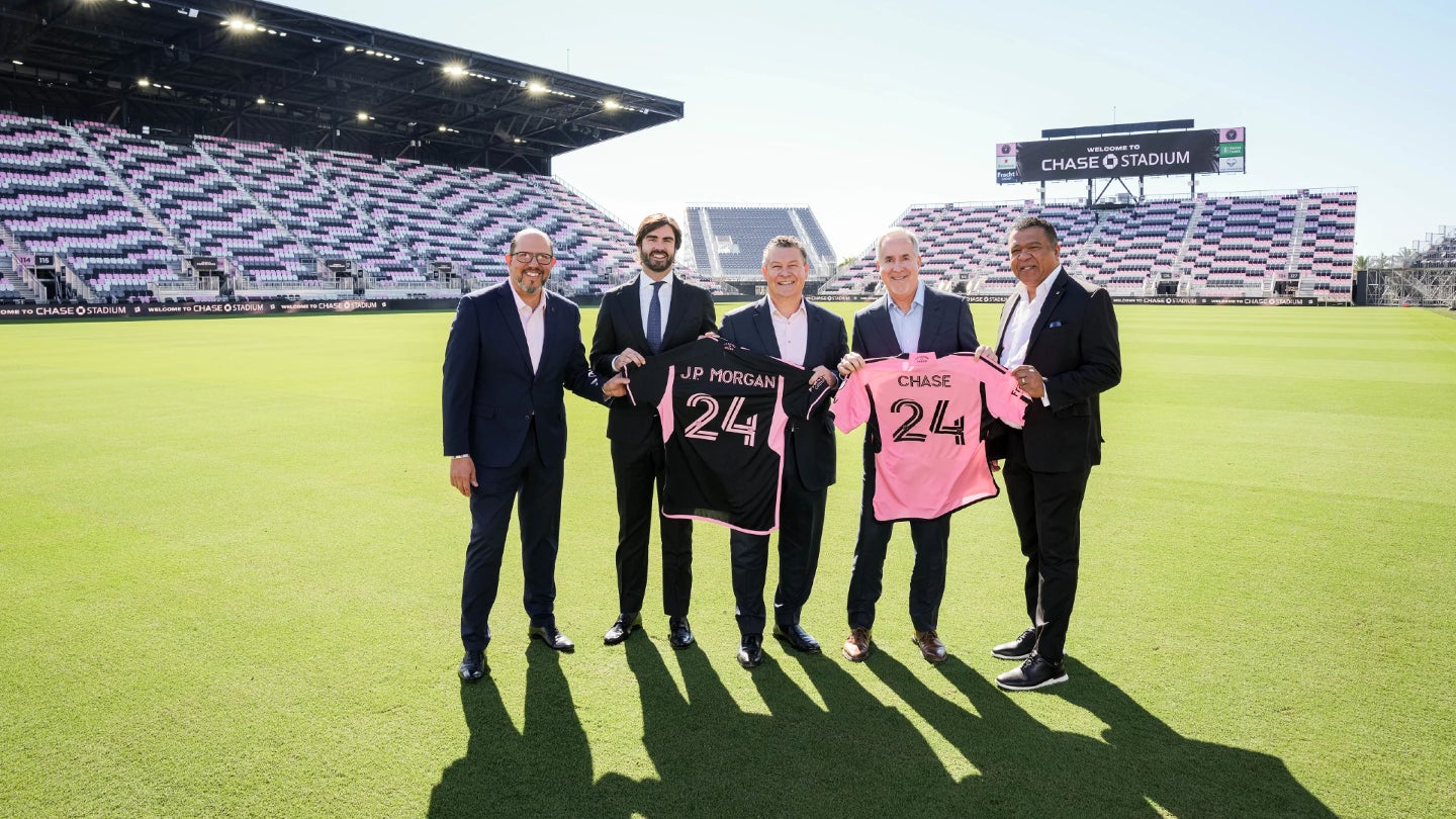 Inter Miami in JPMorgan Chase stadium naming deal, ACFC partner Pacsun ...