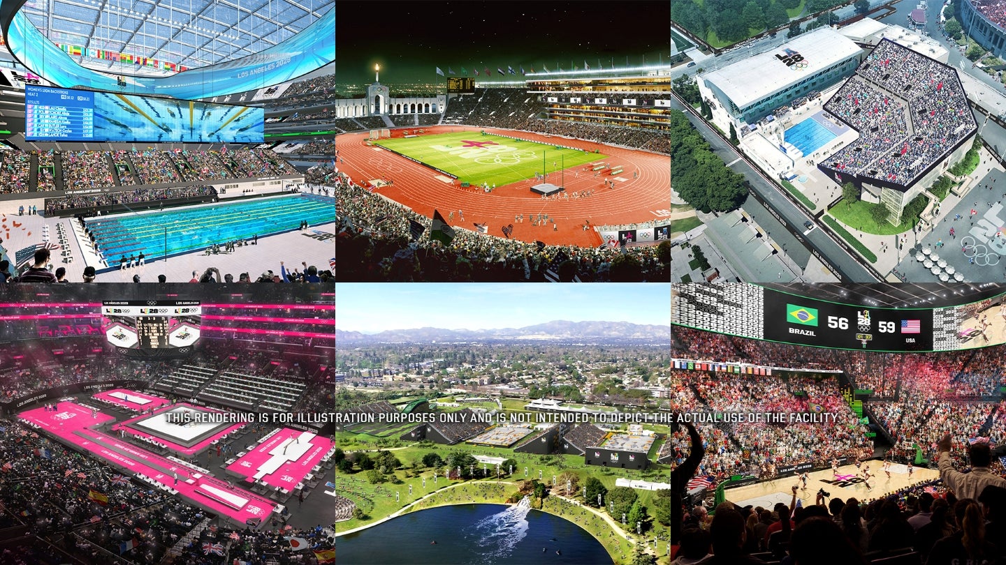 LA28 announces $150 million venue changes - Sportcal