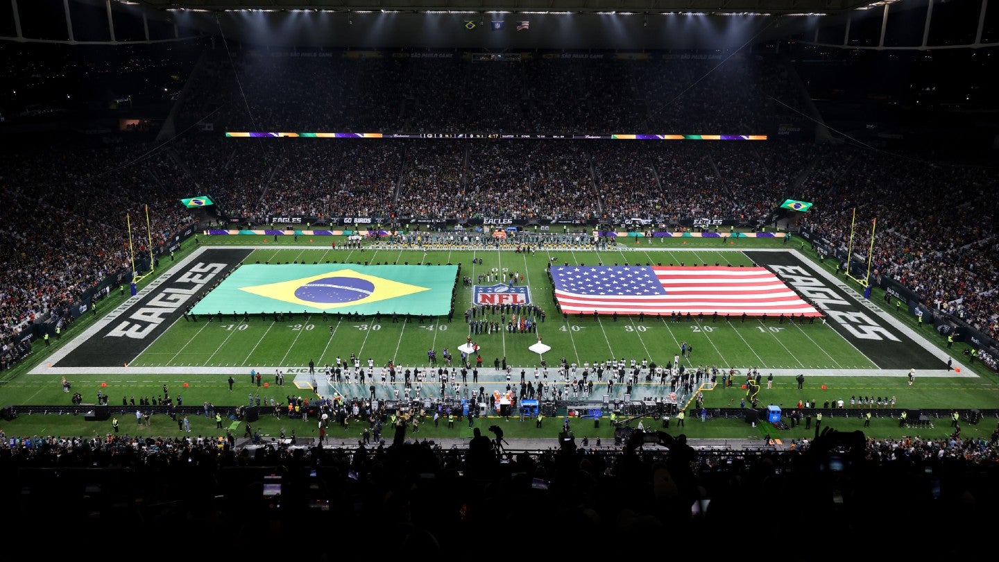 NFL Returns to São Paulo, Brazil in 2025, Chargers as Home team ...
